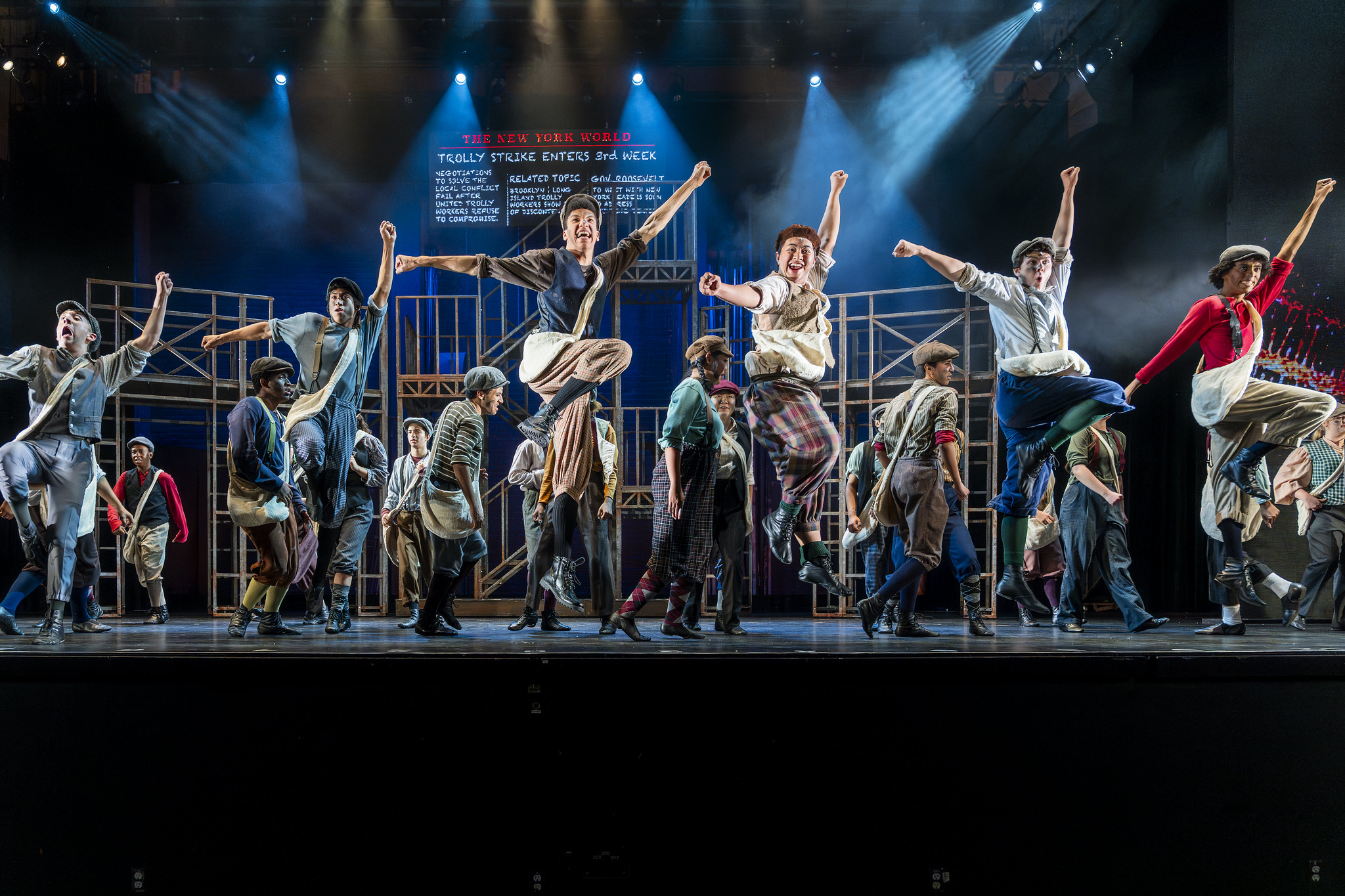 The Riverside Scene - Newsies at RCC